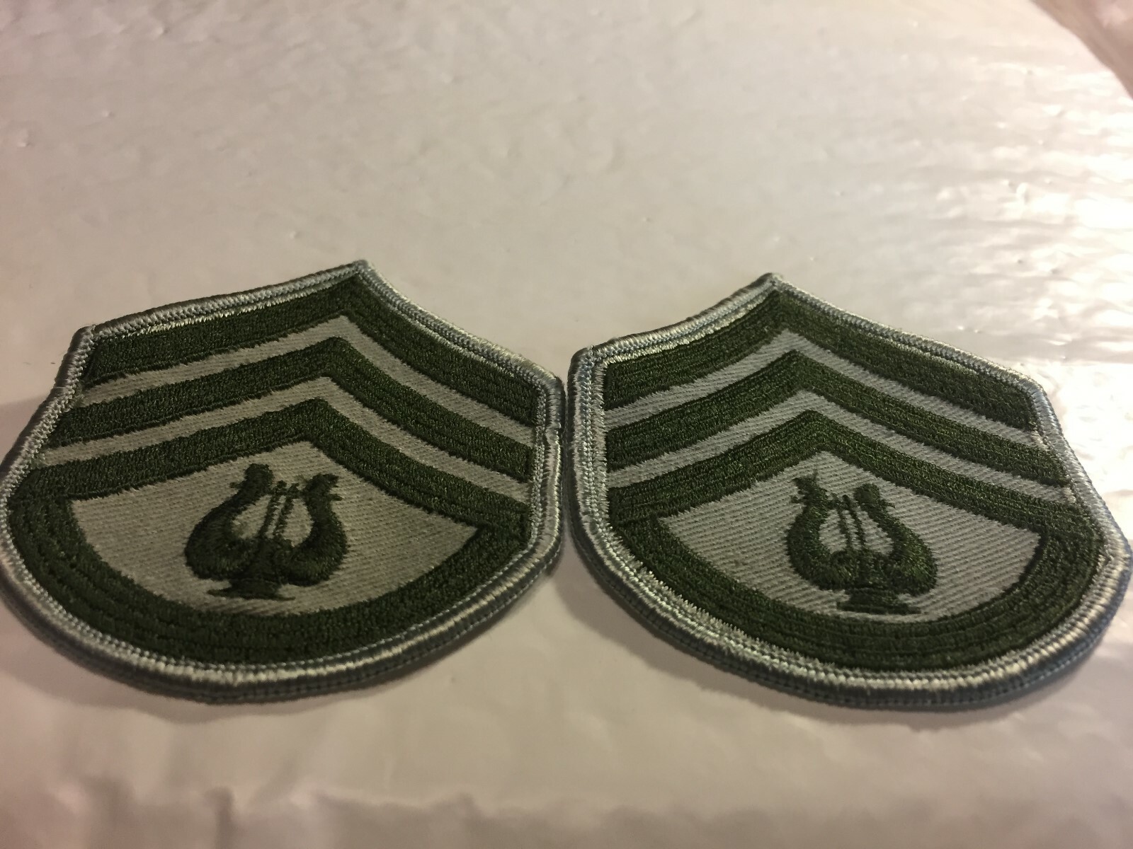 USMC - Staff SGT. Band Chevrons (FEMALE size) (2 pcs) | eBay