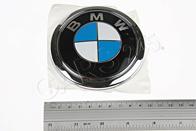 BMW 7 E65 Rear Trunk Emblem Badge 51147135356 Genuine for sale online ...