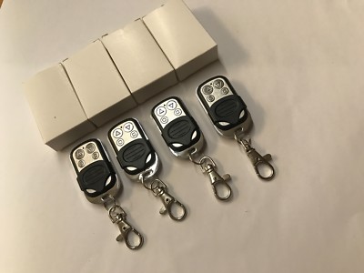 4 X Roller Shutter Remote Control Fob for NVM / Ellard unit - Genuine ...