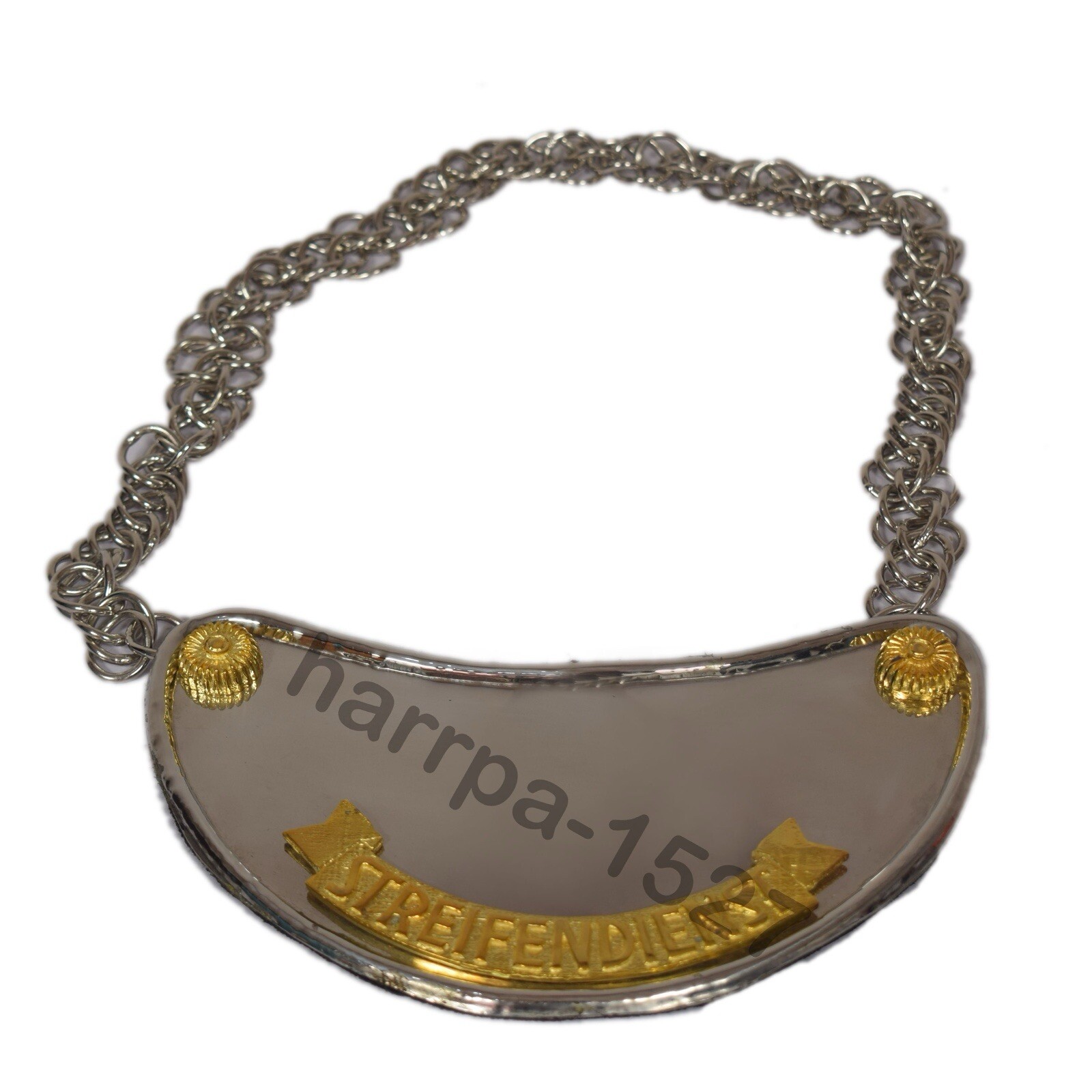 WWII GERMAN Army SS Streifendient Gorget | eBay