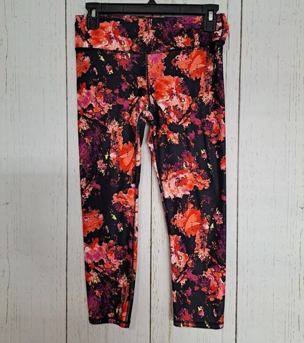 Fabletics Size Small Womens Floral Active Gym Running Leggings | eBay