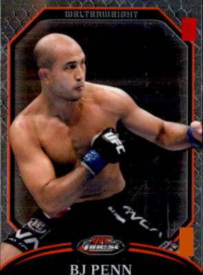 BJ Penn 2011 Topps Finest UFC Card #79 | eBay