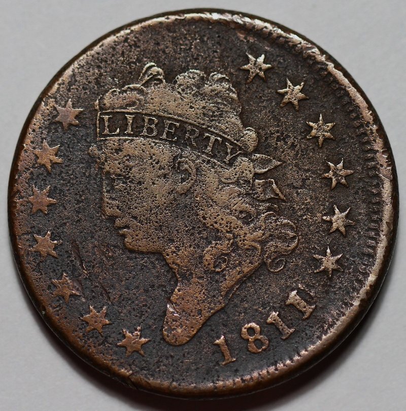 1811/0 Classic Head Large Cent - US 1c Copper Coin | eBay