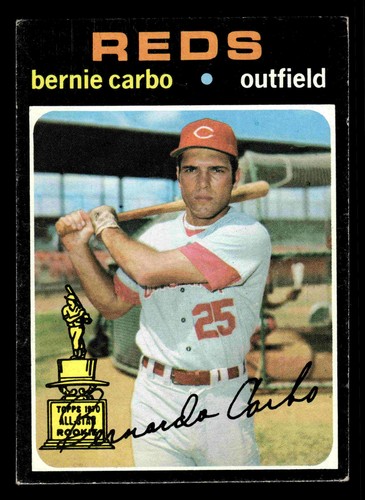 1971 Topps Bernie Carbo #478 - Cincinnati Reds | eBay