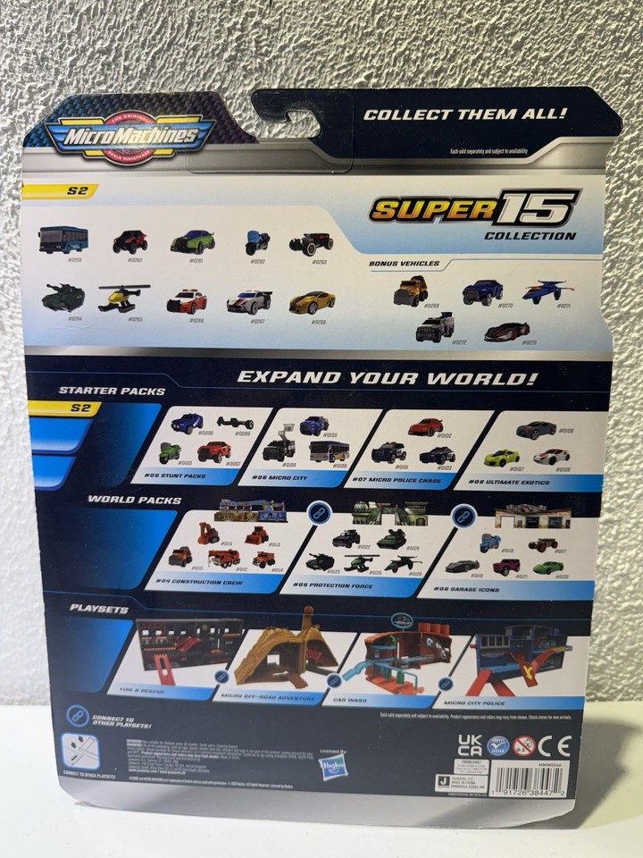 Hasbro Micro Machines Series 2 Super 15 Collection A | eBay
