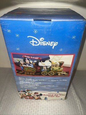 Disney Mickey & Friends Around The Tree Christmas Train Set Plays ...