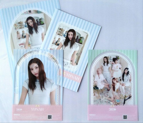 7-Eleven Limited ILLIT Yunah B5 Sheet A5 Notebook Mini Poster Set 4pcs ...