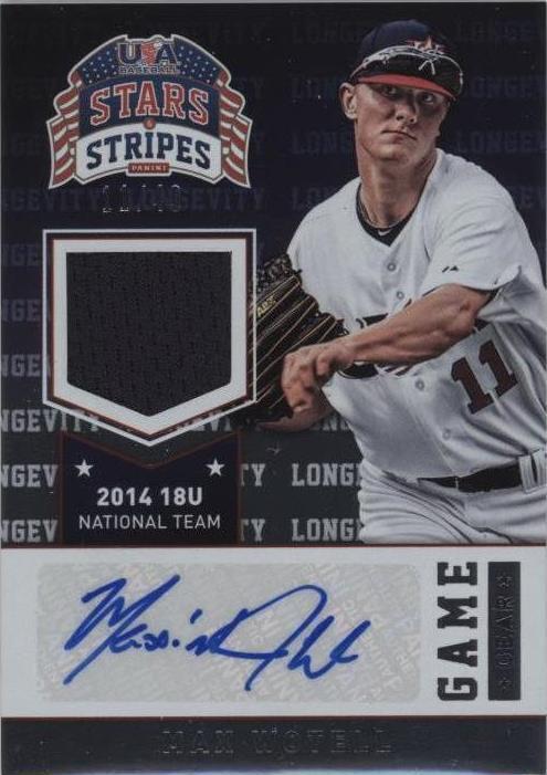 2015 Panini Stars and Stripes - Game Gear Max Wotell #73 Longevity ...
