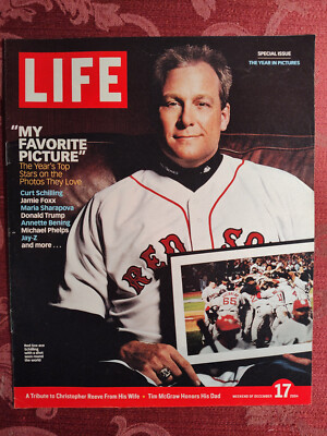 Rare LIFE magazine December 17 2004 Favorite Photos Curt Schilling ...