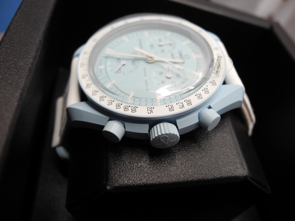 OMEGA x SWATCH Speedmaster Moonswatch Mission To Uranus BRAND NEW | eBay