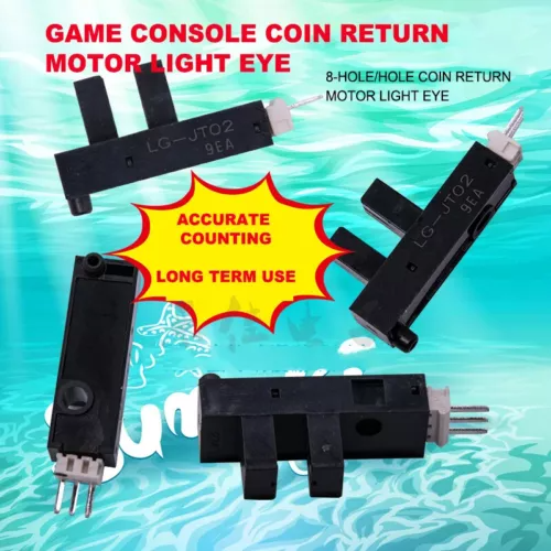1pcs Arcade game Coin Return Motor Sensor Light Eye Count LG-JT01 LG ...