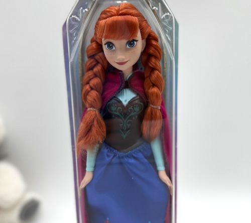 Disney Frozen Princess Anna Doll Red Hair Toy 11.5" Mattel 2023 HLW48 ...