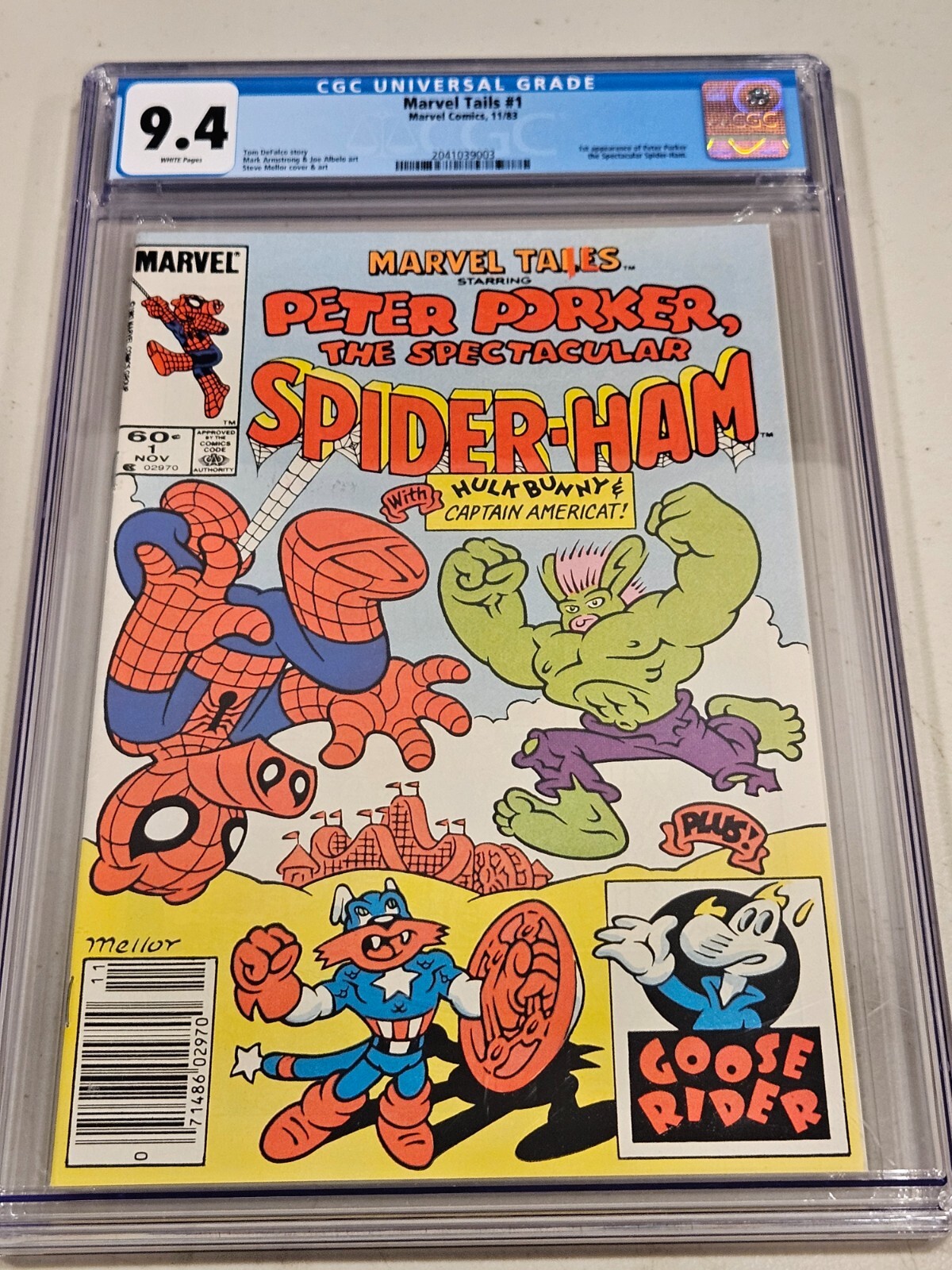 MARVEL TAILS #1 (Peter Porker Spectacular Spider-Ham 1st app) CGC 9.4 ...