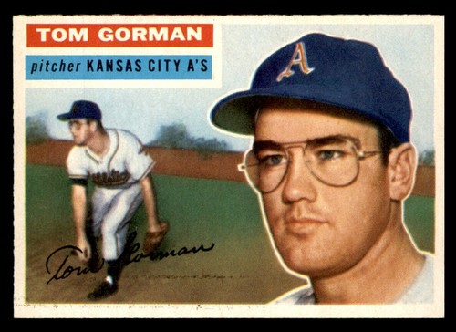 1956 Topps Baseball #246 Tom Gorman NM/MT *e1 | eBay