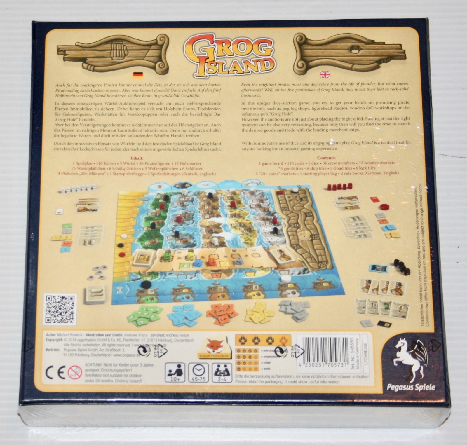 Grog Island Game by Pegasus Spiele, Michael Rienick - New and in the ...