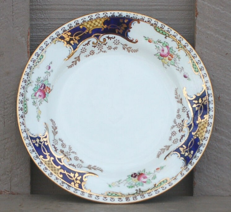 Kenmare Blue Royal Staffordshire Salad Plate Fenton England | eBay