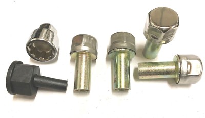 CLASSIC MINI MAMBA/REVOLUTION LOCKING WHEEL NUT KIT AUSTIN MORRIS ...