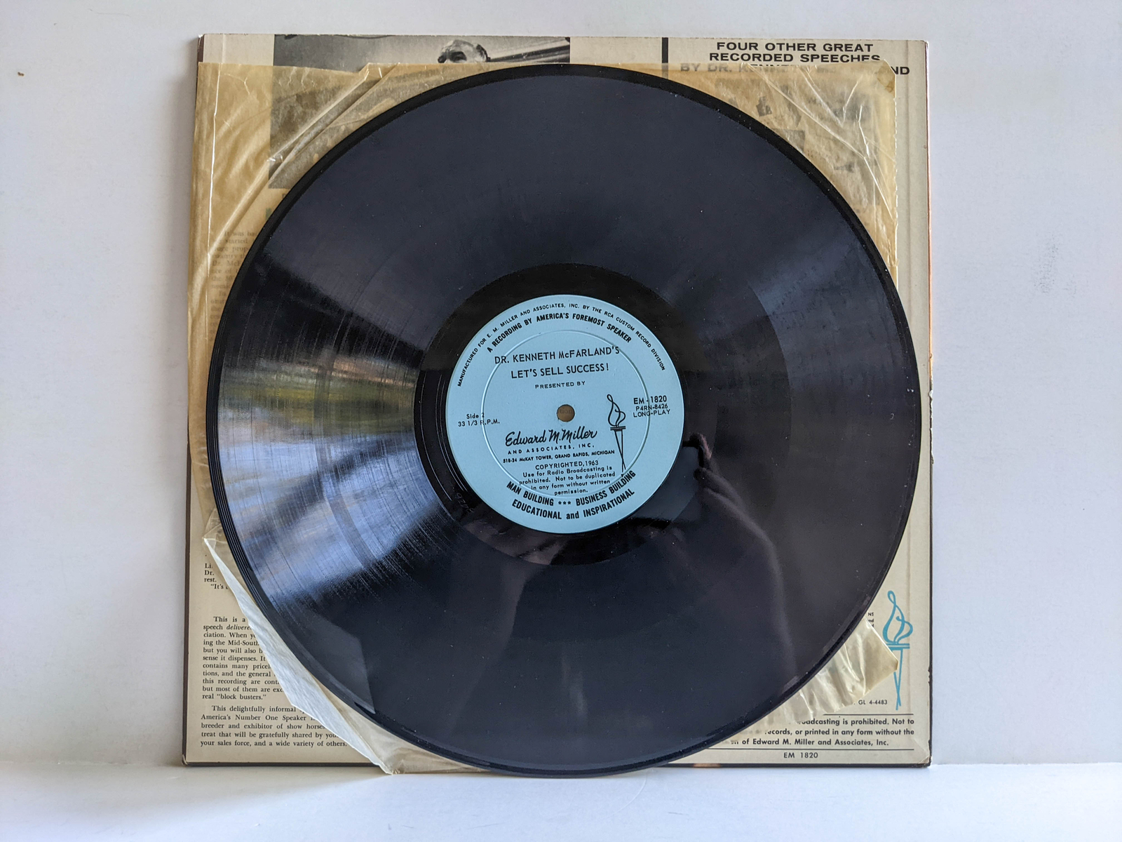 Dr. Kenneth McFarland - Let's Sell Success / [EM 1820] Vinyl | eBay