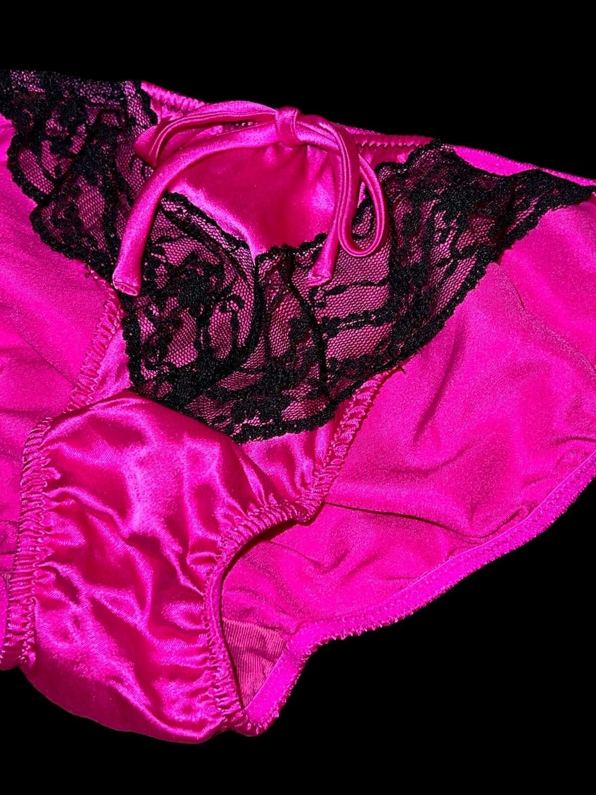 VTG VICTORIA’S SECRET SHINY SATIN String Bikini Panty… - Gem