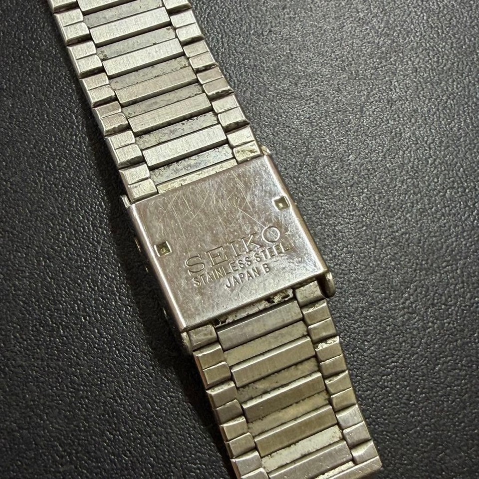 Seiko Square Quartz Watch 5P31 5010 Wristwatch Vintage Unisex Japan | eBay