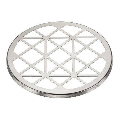 3.9 Inch Metal Flower Frog Lid Organizer Grid Pattern Silver | eBay