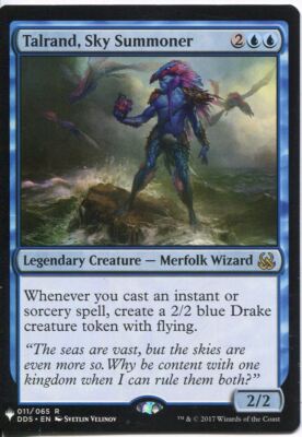Magic The Gathering MTG Mystery Pack Card Talrand, Sky Summoner | eBay