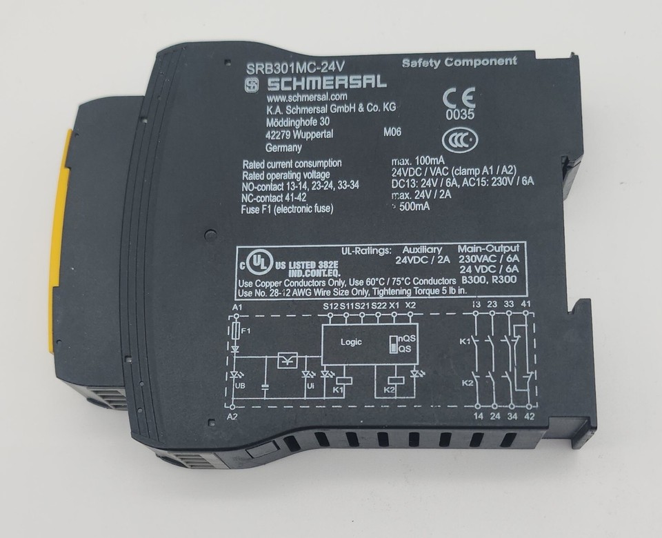 SCHMERSAL SRB301MC-24V / SRB301MC24V (USED TESTED CLEANED) | eBay