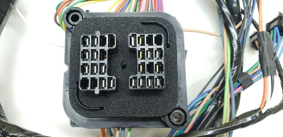 Dash Wiring Harness Fuse Box 1970 Chevelle SS El Camino Monte SS ...