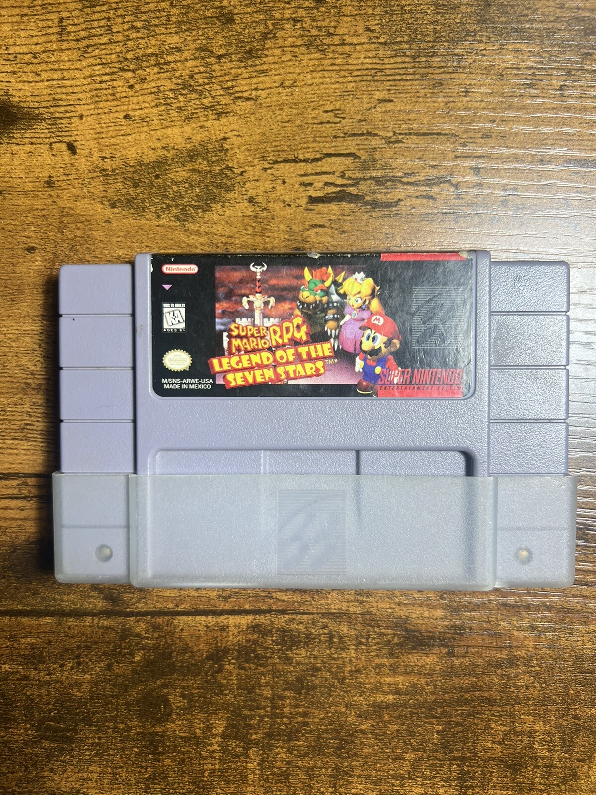 Super Mario RPG: Legend of the Seven Stars (SNES, 1996) Cartridge Only ...