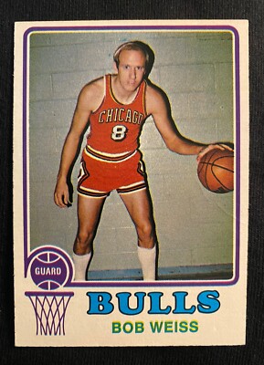 1973-74 Topps - #132 Bob Weiss/Chicago Bulls | eBay