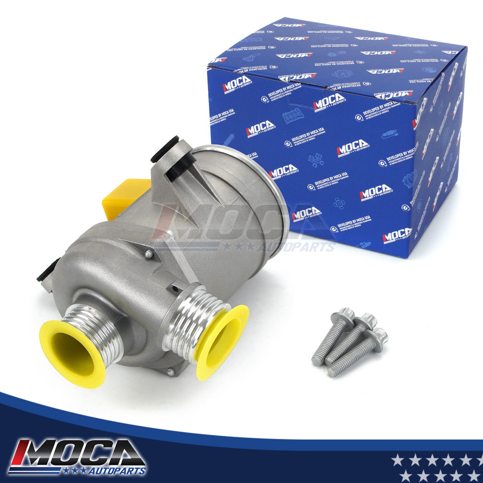 Engine Water Pump for 12-19 BMW X5 X6 335i 435i 640i M2 3.0L L6 115 ...