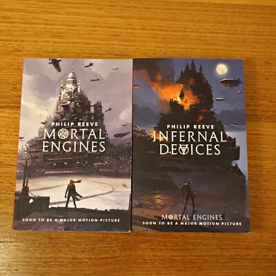 Philip Reeve x 2 Books Mortal Engines & Infernal Devices - Paperback ...