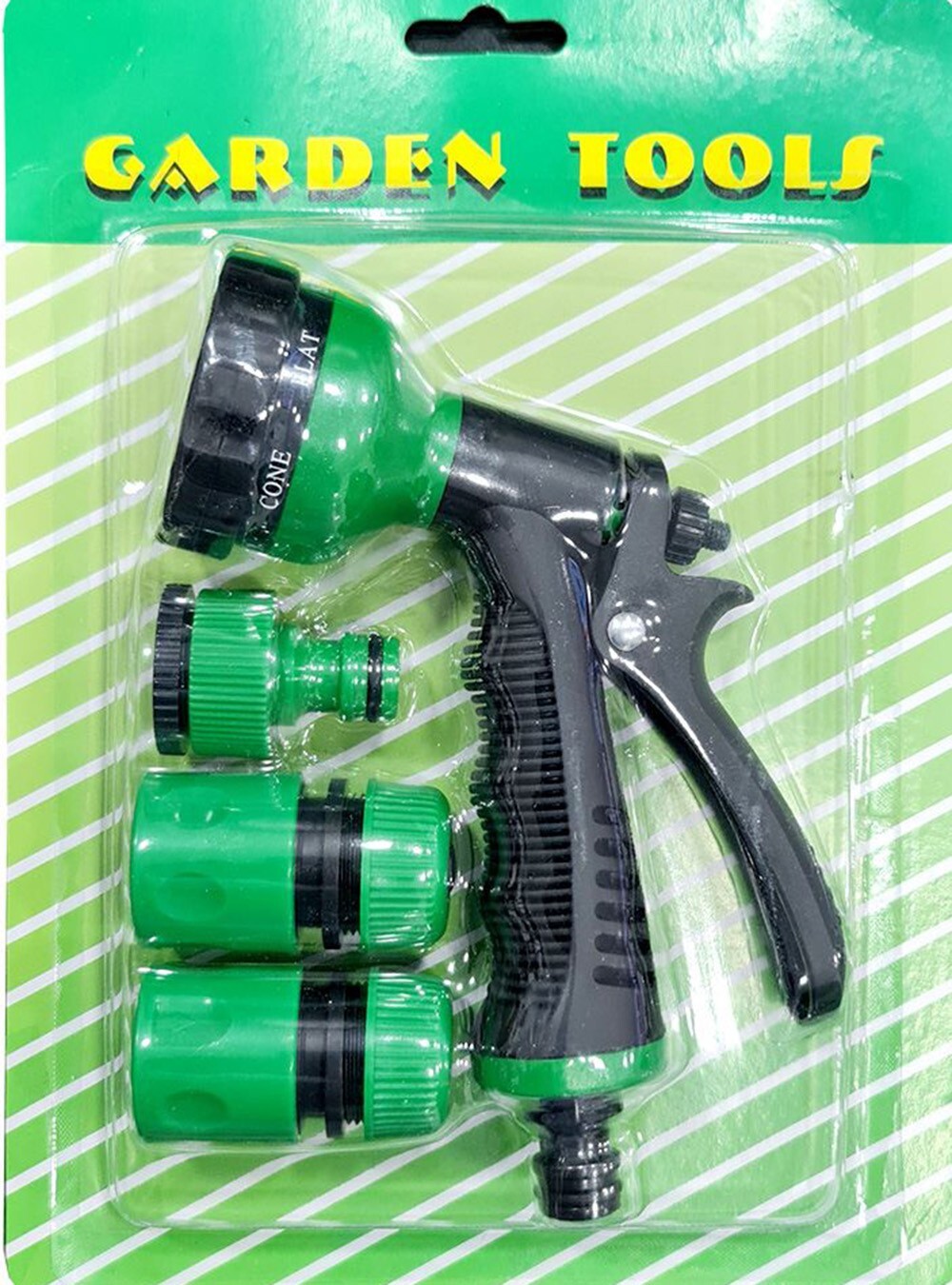 8 Function Spray Nozzle - Water Hose Gun Multi Pattern Garden ...