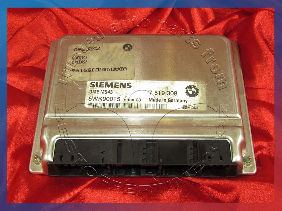 BMW E36 E46 E39 Z3 3 5 series 3.0i M54 ENGINE SET ECU MODULE DME MS43 ...