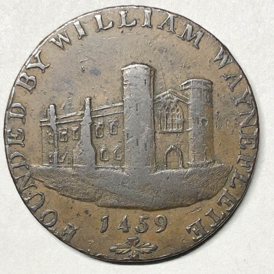 1793 Wainfleet Half Penny Token Conder | eBay