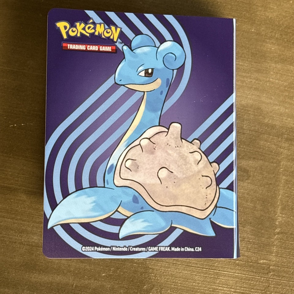 TWO Pokemon TCG Mini Portfolio Binders Lugia/Vulpix STMP & Greninja ...