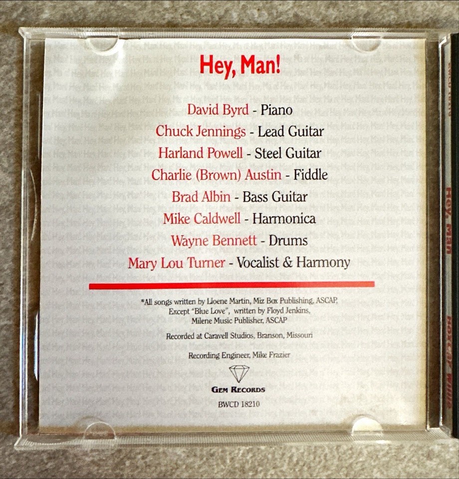 Hey, Man! Box Car Willie CD Gem Records | eBay