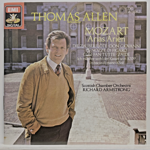Thomas Allen, Mozart : Arias Arien (CD 1984 EMI Digital) *Rare* *Very ...