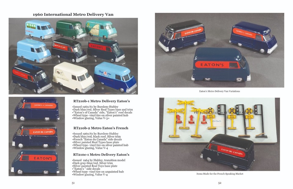 Burslem Real Types & Hubley Real Toys Die Cast Cars 80 Page Illustrated ...