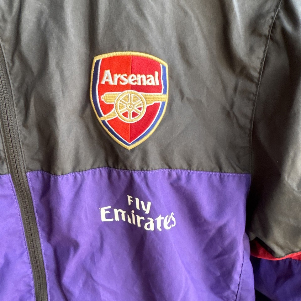Nike Arsenal 2012/13 Training jacket retro vintage Medium Purple David ...