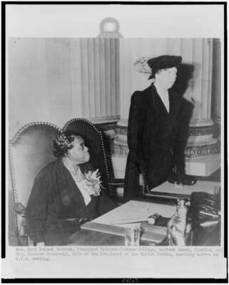 Mary McLeod Bethune,Bethune-Cookman College,Daytona Beach,Eleanor ...
