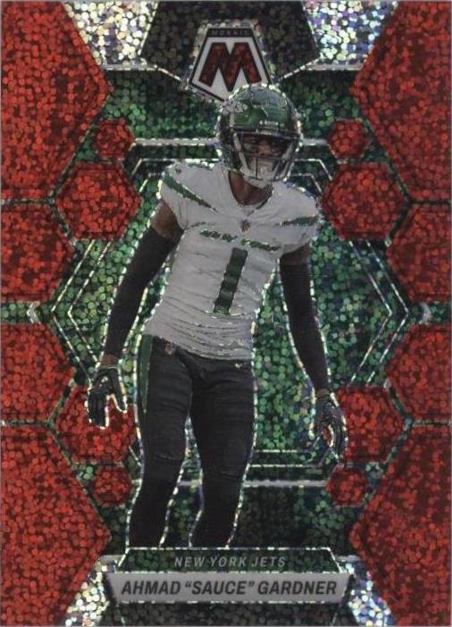 2023 Panini Mosaic - Ahmad Gardner #78 Red Sparkle Prizm for sale ...