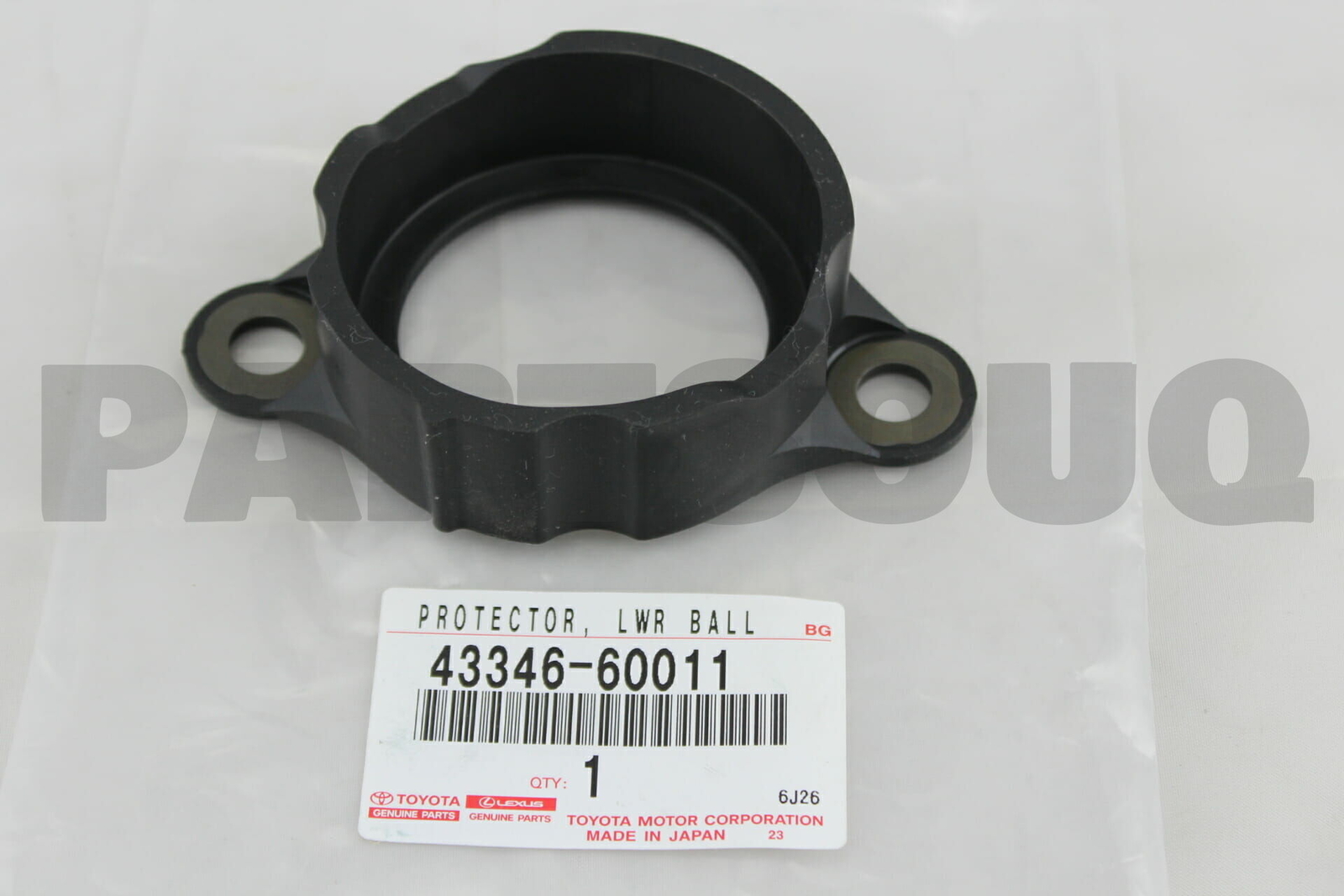 4334660011 Genuine Toyota PROTECTOR, FRONT LOWER BALL JOINT DUST COVER ...