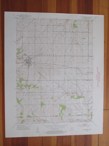 Shullsburg Wisconsin 1954 Original Vintage USGS Topo Map | eBay