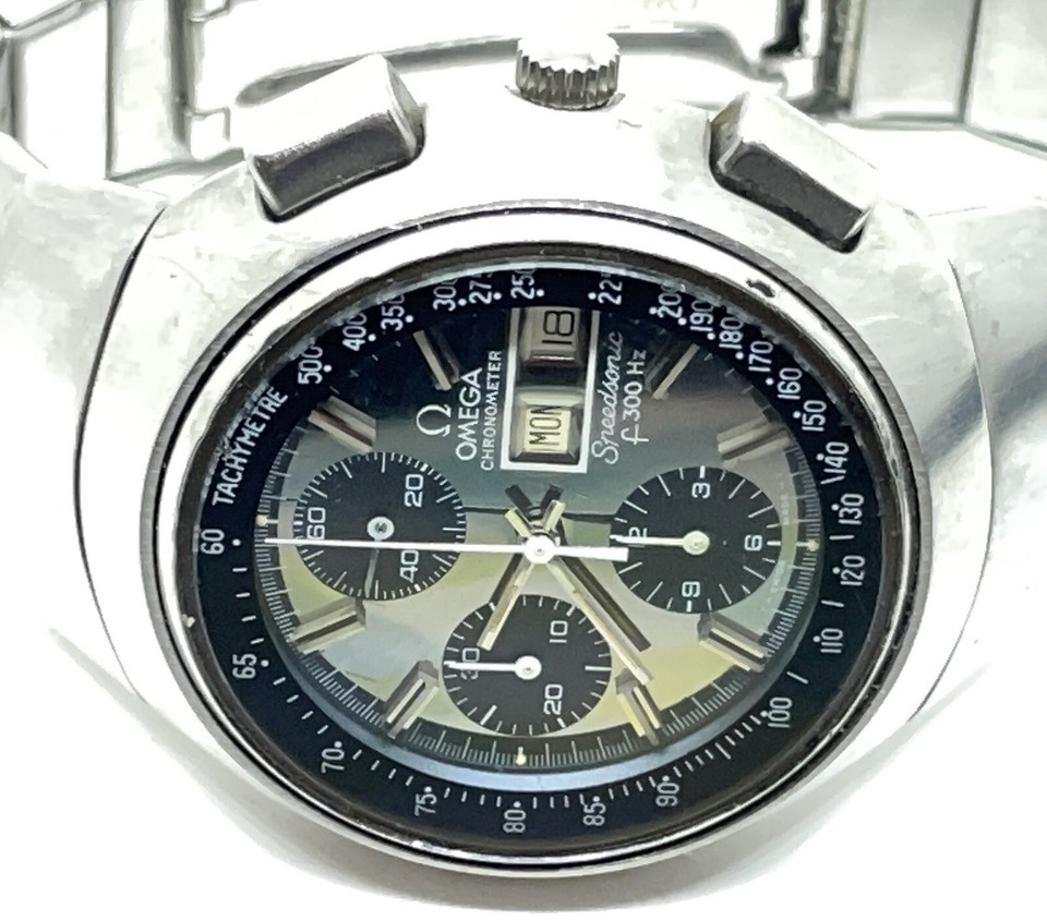 OMEGA CHRONOMETER QUARTZ SPEEDSONIC WRISTWATCH Swiss Runs | eBay
