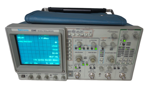 Tektronix 2246 100 MHz oscilloscope - Free shipping | eBay