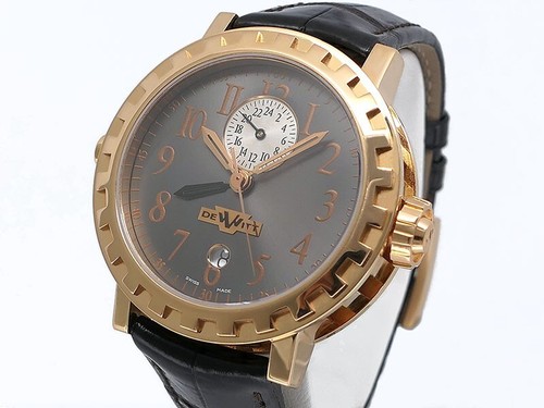DeWitt Academia Double Fuseau GMT NE 024.53 LTD 18k Rose Gold $45,000 ...