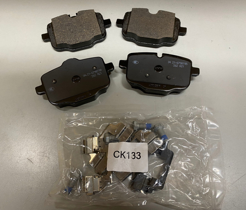 BMW Rear Brake Pad Set -34-21-6-857-805 - Fits BMW 640i, 650i, M6 ...