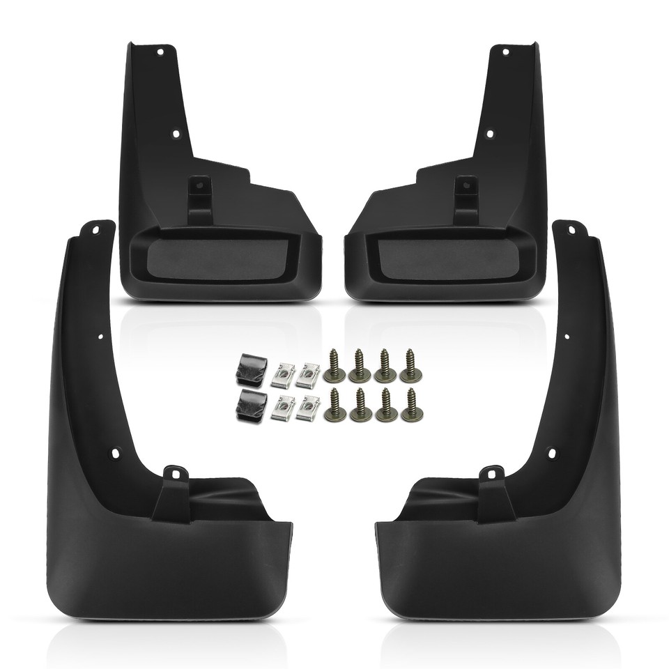 4x Front & Rear Mud Flaps Splash Guards Fender for Nissan Armada 2017 ...