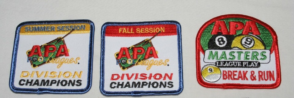 10 different APA american pool players association 8 & 9 Ball cloth ...